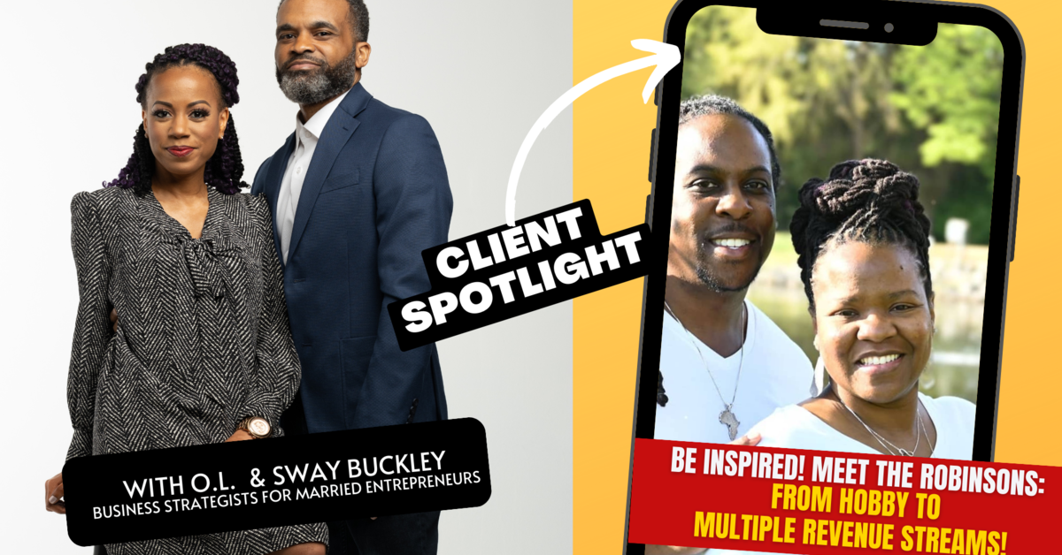 Be Inspired! Meet The Robinsons: From Hobby To Multiple Revenue Streams!